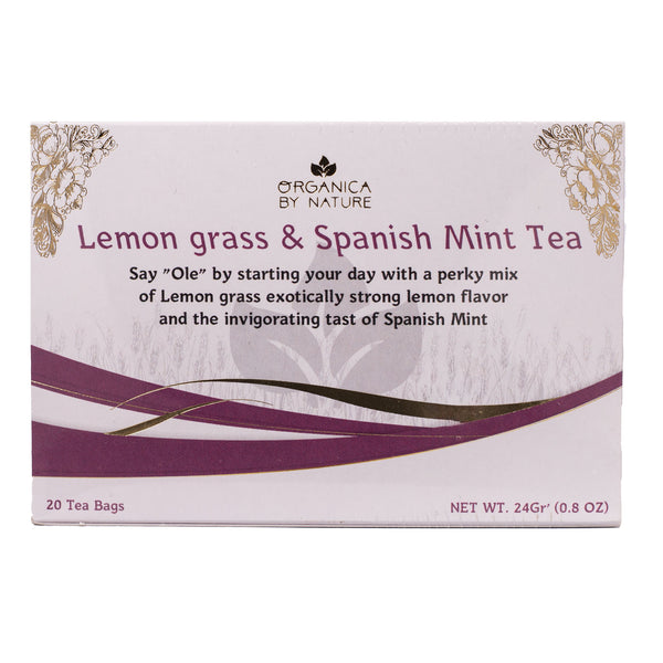 Organic Lemongrass & Spanish Mint Tea - BBI